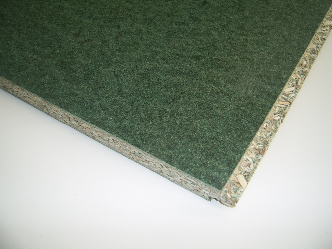 Vochtwerende spaanplaat 122 x 244 cm v.v. mes en groef, 18 mm dik | De ...